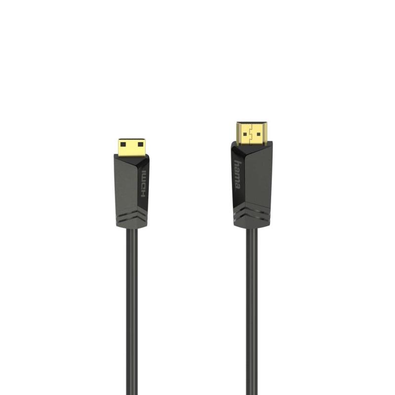hama ドイツ High Speed HDMI™ Cable, Plug Type-A - Plug Type-C (Mini), Ethernet, 1.5 mHDMIケーブル。