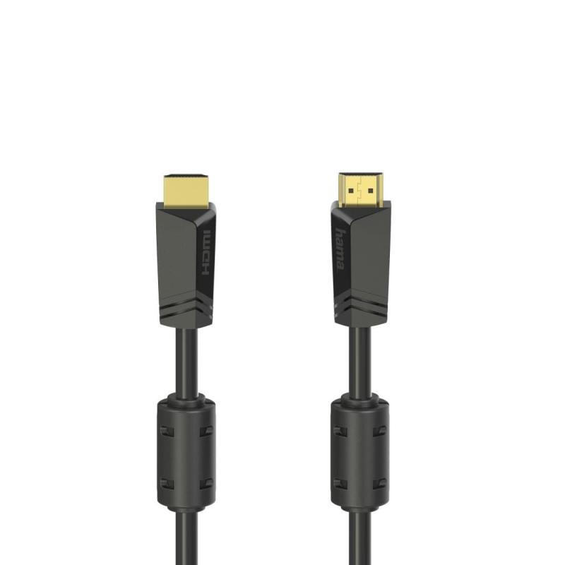 hama ドイツ High-speed HDMI™ Cable, Plug - Plug, 4K, Ethernet, Gold-plated, 15.0 mHDMIケーブル。