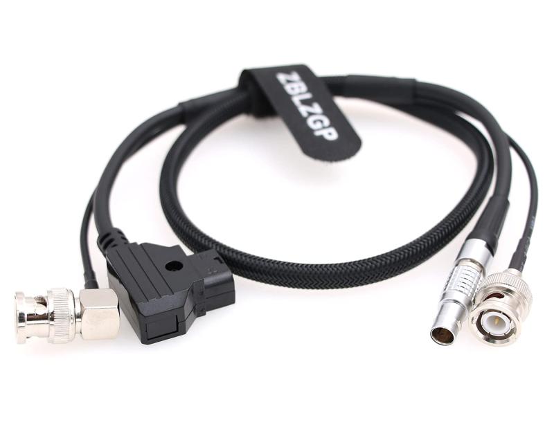 ZBLZGP Dタップ→4ピン&amp;BNC→BNC Power/SDI ビデオケーブル Zacuto Kameleon EVF用Zacuto のこのカスタム4ピン電源&amp;ビデオケーブルは、D-TapソースからKameleonに電源...