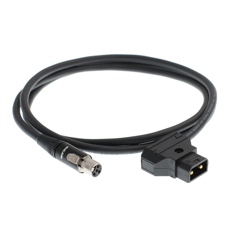 HangTon サウンドデバイス用電源ケーブル Scorpio 888 833、VマウントDタップからTA4FミニXLR 4ピンメス 45cmサウンドデバイス888、833、蠍座ミキサー用の外部電源ケーブル。Vマウントバッテリーシステムから...