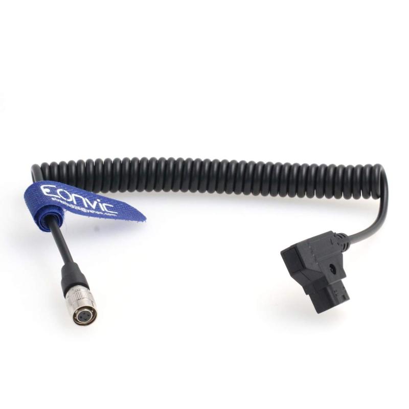 Eonvic Hirose 4ピンメス→Dtap SmallHD AC7 OLED DP7 モニター電源ケーブルV-マウントバッテリーやAnton BaurゴールドマウントバッテリーなどのD-Tapの電源でSmallHD DP7、AC7モニ...