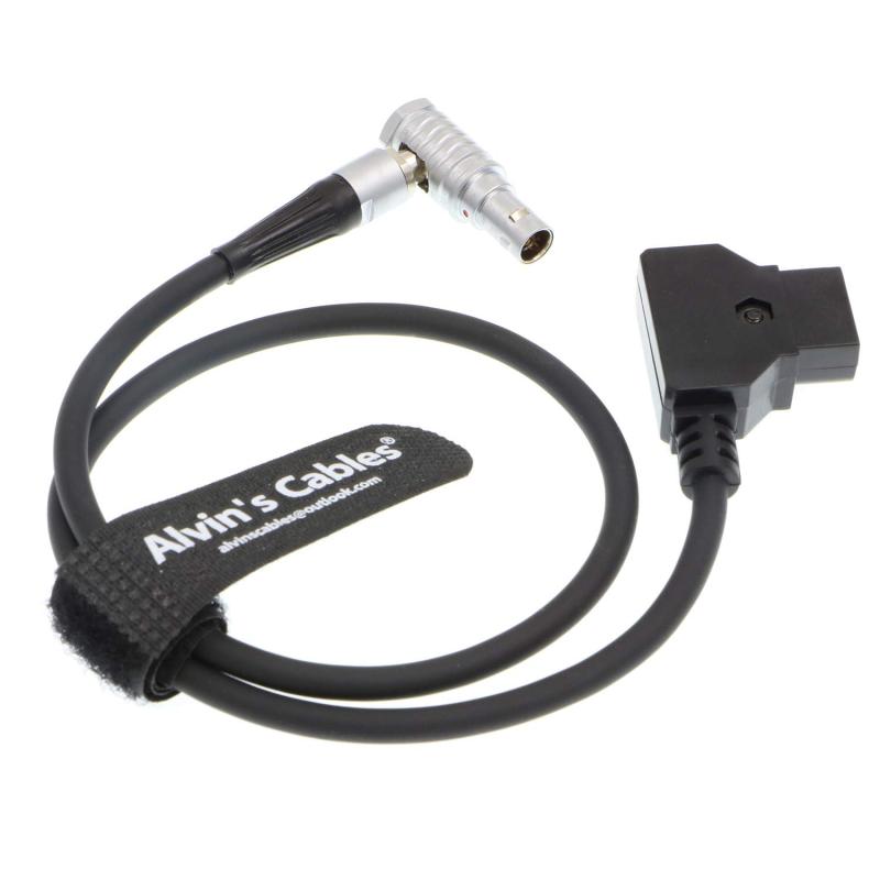 Alvin's Cables Zacuto Kameleon EVF 電源 ケーブル 4 pin 直角 to D tapZacuto Kameleon EVF用電源ケーブル。異なる角度、標準と同じではなく、赤い点は逆にあります。プラグA：標...