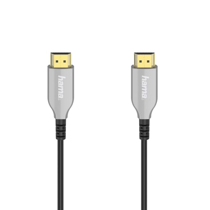 hama ドイツ Optical, Active HDMI™ Cable, Plug-Plug, 4K, gold-plated, 15 mHDMIケーブル。