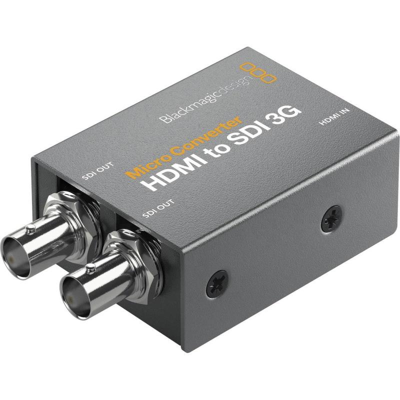 BlackmagicDesign Micro Converter HDMI to SDI 3G(パワーサプライなし)HDMIカメラやコンピューターをプロ仕様のSDI機器に接続するのに最適なモデル2つの3G-SDI出力を搭載しており、Leve...