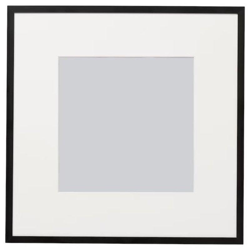 LOMVIKEN ロムヴィーケン フレーム - ブラック 32x32 cm 603.358.54
