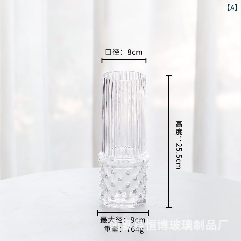 北欧 花瓶 ins 風 高 颜値軽 贅沢 ガラス 花瓶 家庭 食卓 水 培花 花器 置物 卸売り貨物番号: 新しい縦条円環ブランド: 恒博材質: ガラス加工カスタム: いいえ表面プロセス: スプレーパッケージ: 紙箱包装スタイル: ヨーロッ...