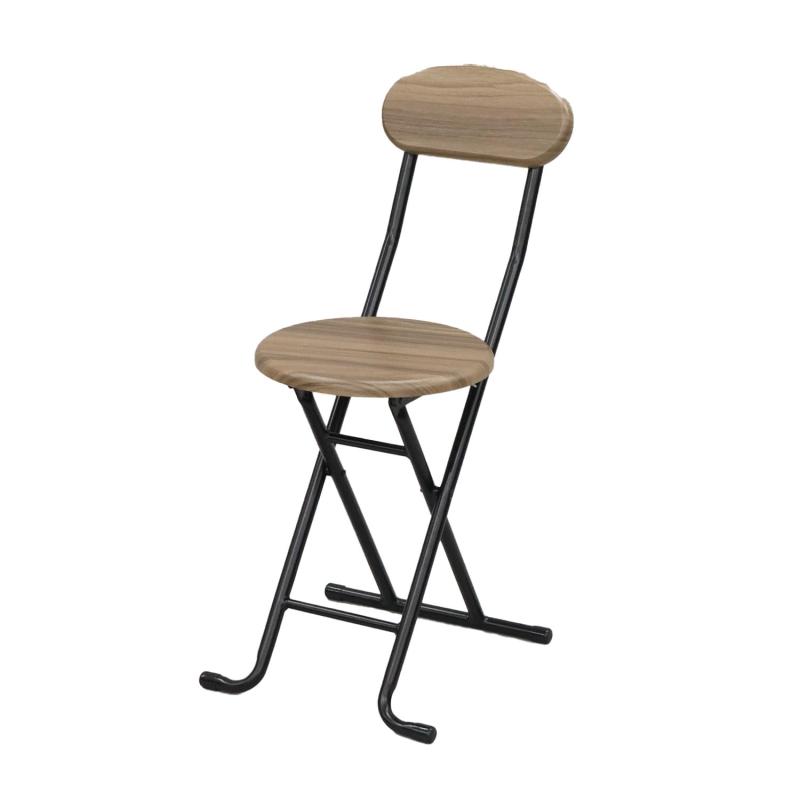 エイアイテック(AITECH) 木製折畳チェア(背あり) 幅34×奥行46×高さ74.5cm ブラウン YSWO-12 BR商品サイズ(約):幅34×奥行46×高さ74.5cm、折畳サイズ(約):幅35.5×奥行7×高さ87cm、座面高さ(...