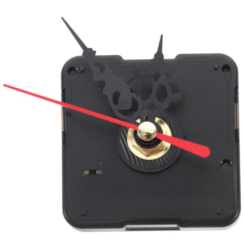 Abaodam 掛け時計ムーブメント 静音クォーツ機構 交換用 壁掛け時計修理キット 用耐久性プラスチック素材 クロスステッチ クラフト対応クロック機構の交換：クロックコアの設計はシンプルで寛大であり、さまざまなクロックフレーム、クロックモ...