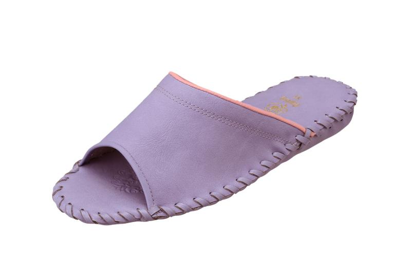 [パンジー] 9505 スリッパ 室内履き ルームシューズ レディース RoomPansy ルーム S パープル片足重量:約100g/ヒールの高さ:約2.5cm/原産国:中国甲表素材:合成皮革/底材:合成皮革汚れにくく、汚れてもすっきり落ち...