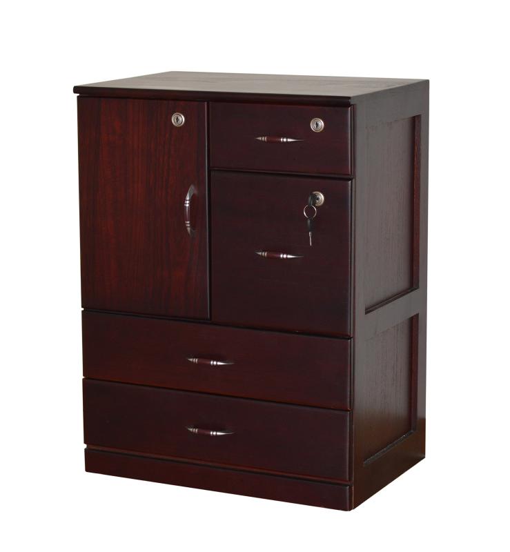 大竹産業 鍵付きチェスト 隠しスペース付き