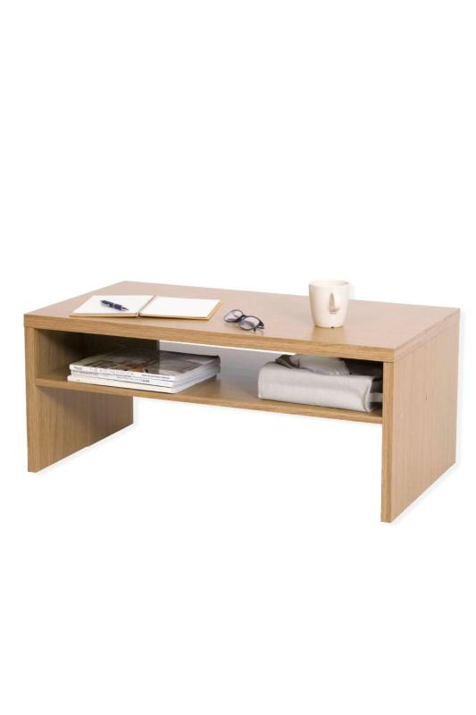 センターテーブル 収納 小さめ リビング 一人暮らし 棚付き 幅90 奥行 50 高さ 約 40cm ブラウン 茶色 TJTZU0003BR【外寸】幅90cm × 奥行50cm × 高さ38.5cm【耐荷重】天板：30kg 収納棚：5kg【...