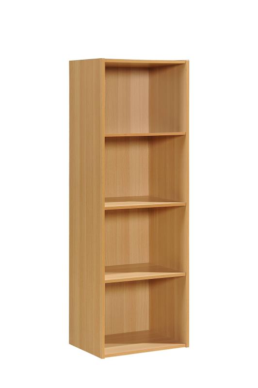 Hodedah 4 Shelf Bookcase