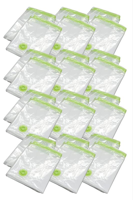 布団圧縮袋 24枚入 業務用パック Lサイズ ダブルサイズの掛けふとん用 ふとん圧縮袋 G24FL-01商品サイズ（圧縮袋1枚）： （幅）110cm×（深さ）85cm×（底マチ）56cm入り数：日本製・バルブ式・スライダー装着済みふとん圧縮...