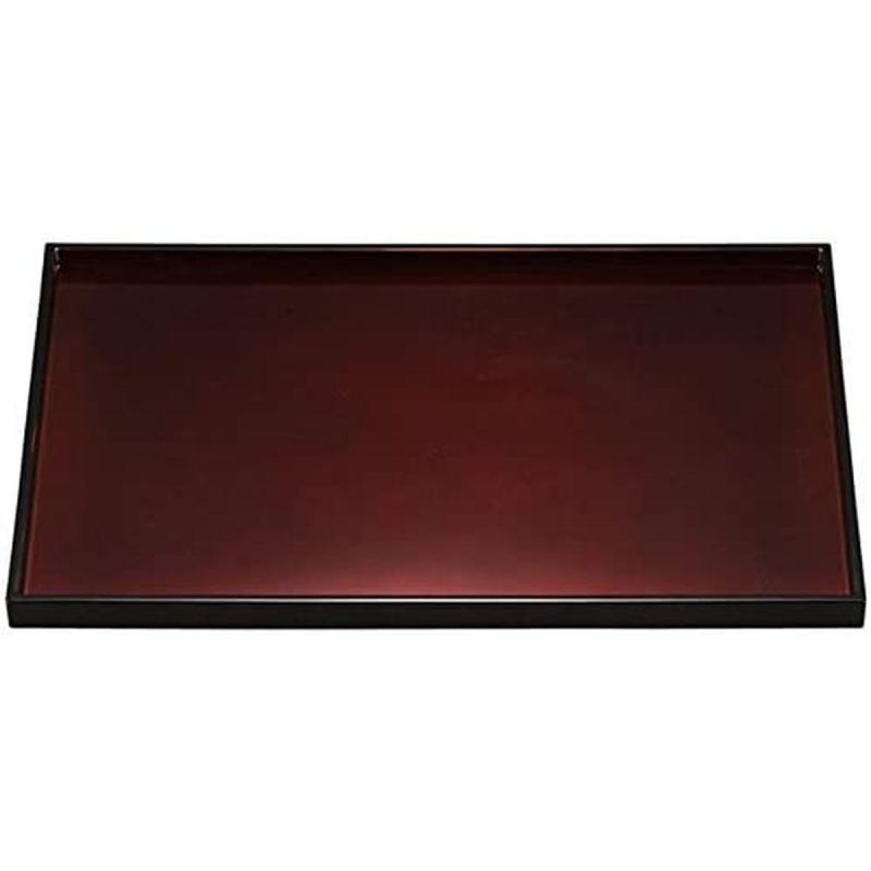 J-kitchens 尺3平成長手 盆 銀溜天黒SL(約 39.4 x 27.3 x 1.8cm) 日本製サイズ:39.4x27.3x1.8cm素材・材質:ABS生産国：日本製和モダンな漆器のお盆は食卓を落ち着いた雰囲気に演出してくれます。...