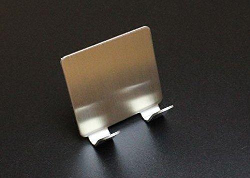 Sike バスルーム トイレ 粘着式コートとバスローブ用ダブルフックつや消しステンレス鋼4個 [並行輸入品]で出来ている ステンレス材、耐久性としっかりした、錆びない.耐久性があり、取り付けが簡単です.壁、ドア、浴室、家庭などに最適.&lt...