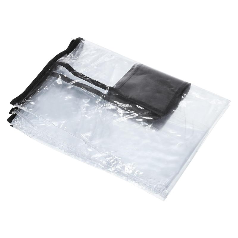 PATIKIL クリアユニバーサル荷物プロテクター ファスナー付き 37x32x48 cm ポータブル クリア PVC 帯電防止 防水 ダストカバー スーツケース用 透明仕様: 素材：PVC、カラー：透明、サイズ：37x32x48 cm(L...