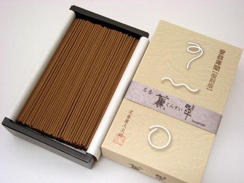 奥野晴明堂の線香　【名香　薫翠（めいこうくんすい）】　バラ詰　大箱時世を越えた香りの妙を風雅に甦らせました