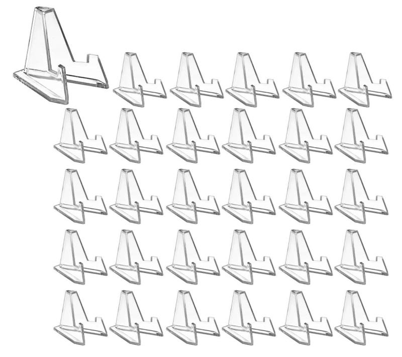 heizi メダルスタンド コイン ディスプレイスタンド 30個セット 缶バッジ カード アクキー トレカ 台座アクリル製ディスプレイスタンド30個セットです。高さ3.6cmの小さなディスプレイスタンドです。コイン、メダル、トレカ、アクリル...