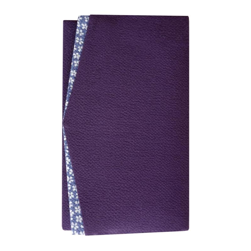 金封ふくさ ちりめん 紫 桜小紋 化粧箱入 袱紗 慶弔両用 慶事用 弔事用本体サイズ:約12cm×20cm素材：レーヨン(表/裏)外箱:13.3cm×22cm×1.8cm(紙)