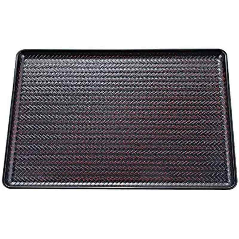 J-kitchens お盆 滑り止め加工 トレー 尺5竹アジロ長手盆曙SL 盆 サイズ 45.8cm x 36cm x 2.1cm 素材 材質 プラスチック 25 日本製サイズ:45.8x36x2.1cm素材・材質:ABS生産国：日本和モダ...