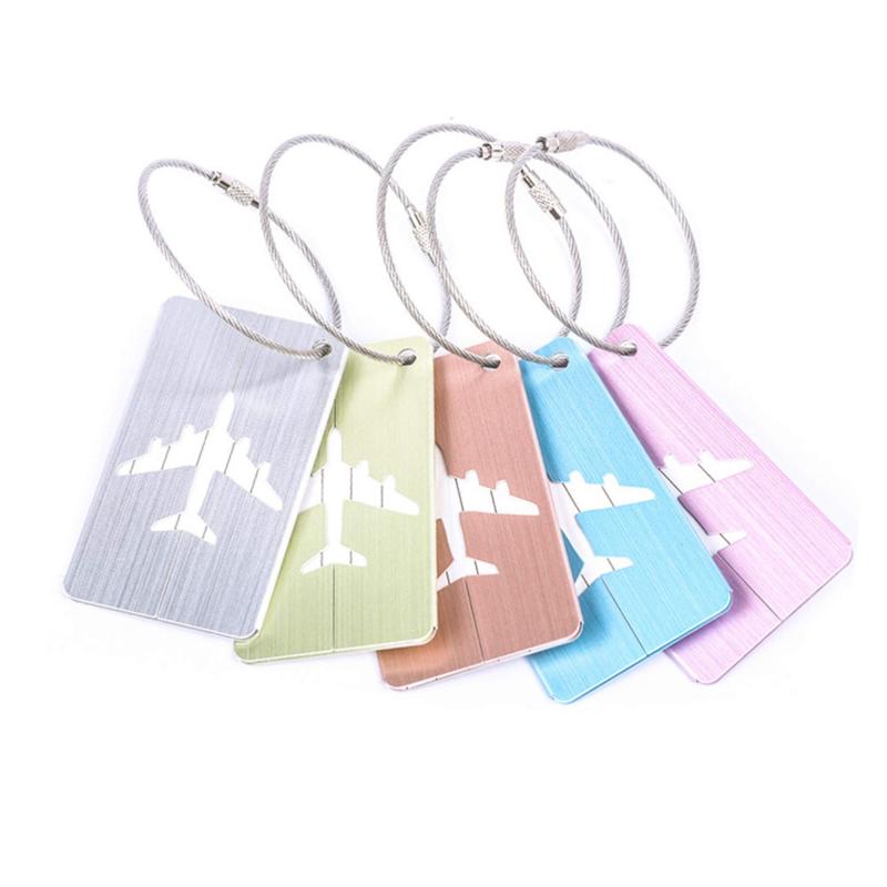 TABITORA(タビトラ) バッグ用ネームタグ スーツケースタグ 紛失防止 カード 名前入れ ラケージネームタグ トラベルネームタグ アルミ合金 ビジネス出張 旅行 セットサイズ：7.5*4.4cm　セット：アルミ合金フレーム、防水カード...