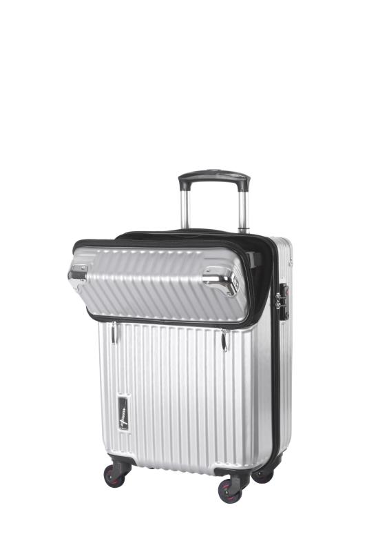 [トラベリスト] スーツケース ジッパー トップオープン ビジネスキャリー 機内持ち込み可 34L 53.5 cm 3.2kgタテ:53.5 cmX ヨコ:39.5 cmX マチ:24.0 cm