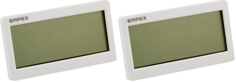 EMPEX (エンペックス) 気象計 おうちルーム温湿度計 スリム
