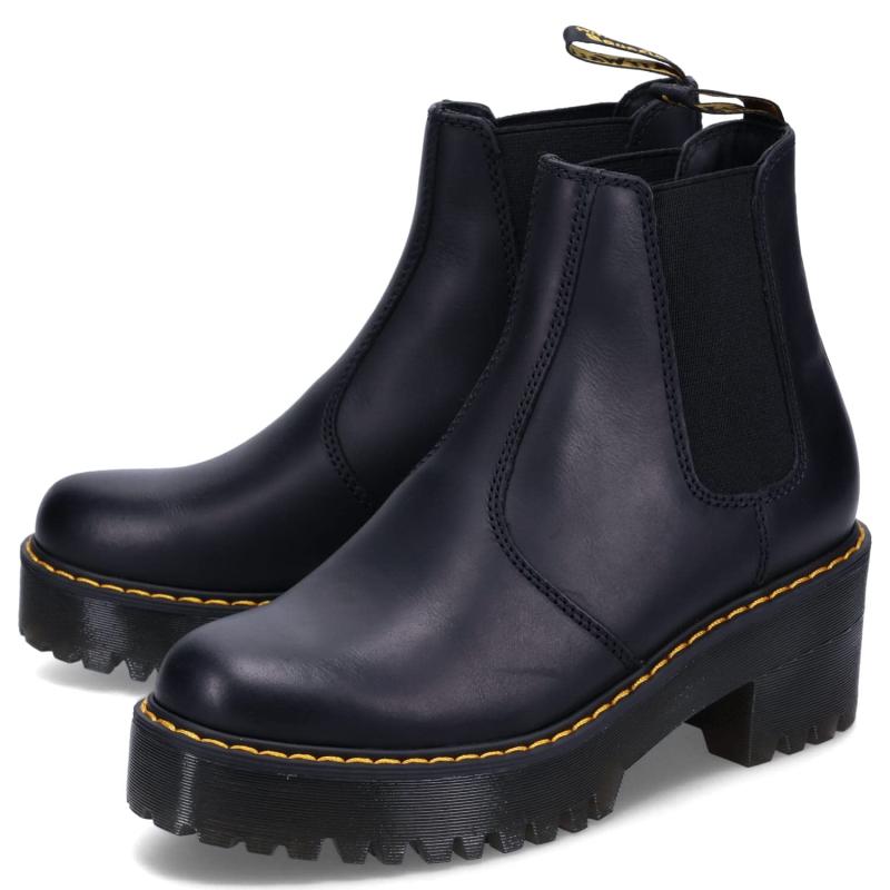 [ドクターマーチン] チェルシー ブーツ サイドゴア ヒール ROMETTY PLATFORM CHELSEA BOOTS レディース 厚底 23917001 [並行輸入品]