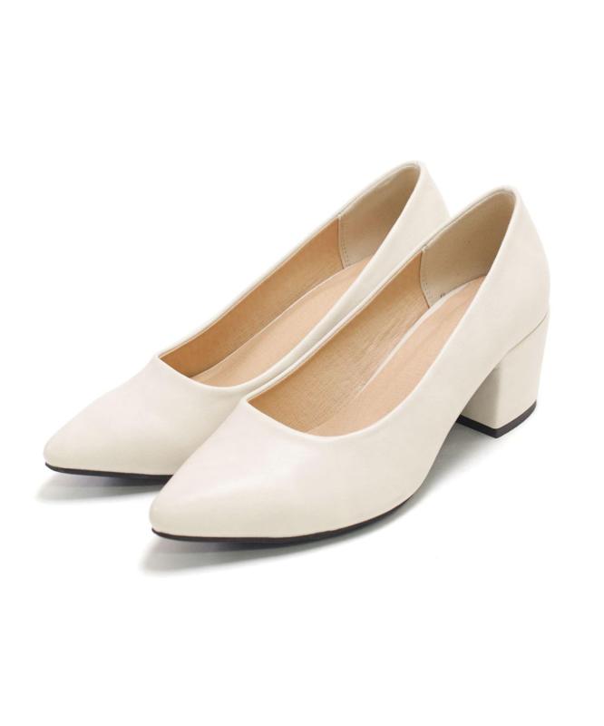 [セスト] かかとがパカパカしにくい ポインテッドトゥ チャンキーヒール パンプス レディース dnp4300a【かかとが脱げにくいストレスフリー設計】履き口を足にフィットする形状に調整し、かかとが小さい方でも脱げにくい仕様。内側に柔らかい...