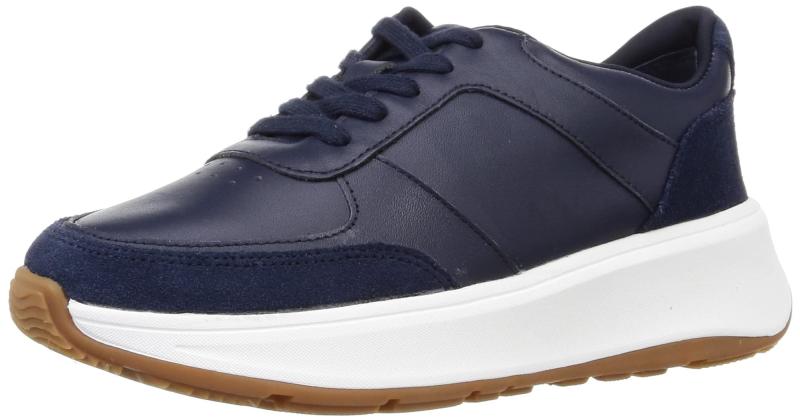 fitflop(フィットフロップ) レディース F-MODE LEATHER SUEDE FLATFORM SNEAKERSオックスフォードソールの厚さ:2cm