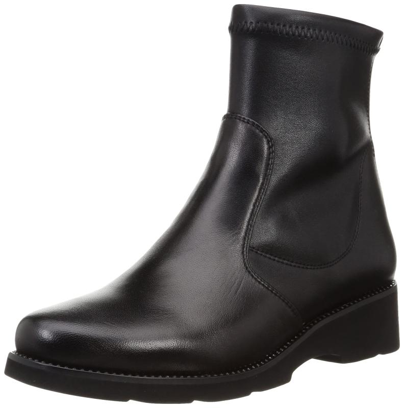 [コンポジションナイン] ショートブーツ ストレッチコンフォートショートブーツ レディース 2894プラットフォームの高さ:2cm筒丈:13.5cm/履き口:23cm(計測サイズ:23cm)