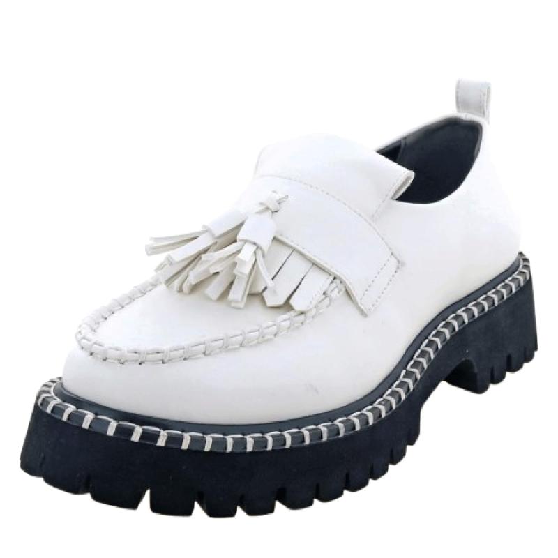 [あしながおじさん] 軽量 キルトタッセルローファー（by_8710549）/byあしながおじさん/バイアシナガオジサン