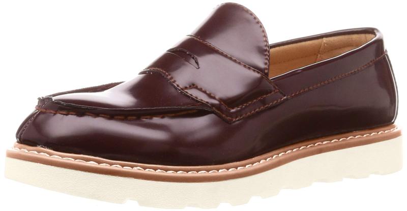 [リバティー ドール] マニッシュコインローファー 3012 レディースプラットフォームの高さ:2cm