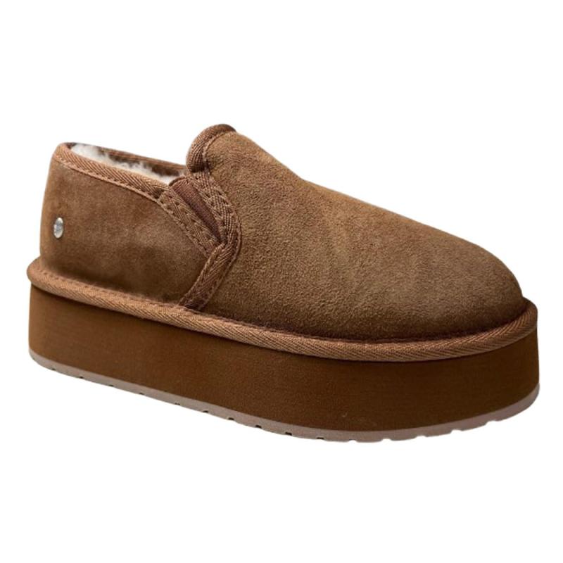 [エミュオーストラリア] ムートン スリッポン シューズ シープスキン スティンガー リーフ フレア レディース 女性用 靴 Stinger Stinger Reef FlareW13314 [並行輸入品]サイズ: US5(22.0cm) ...