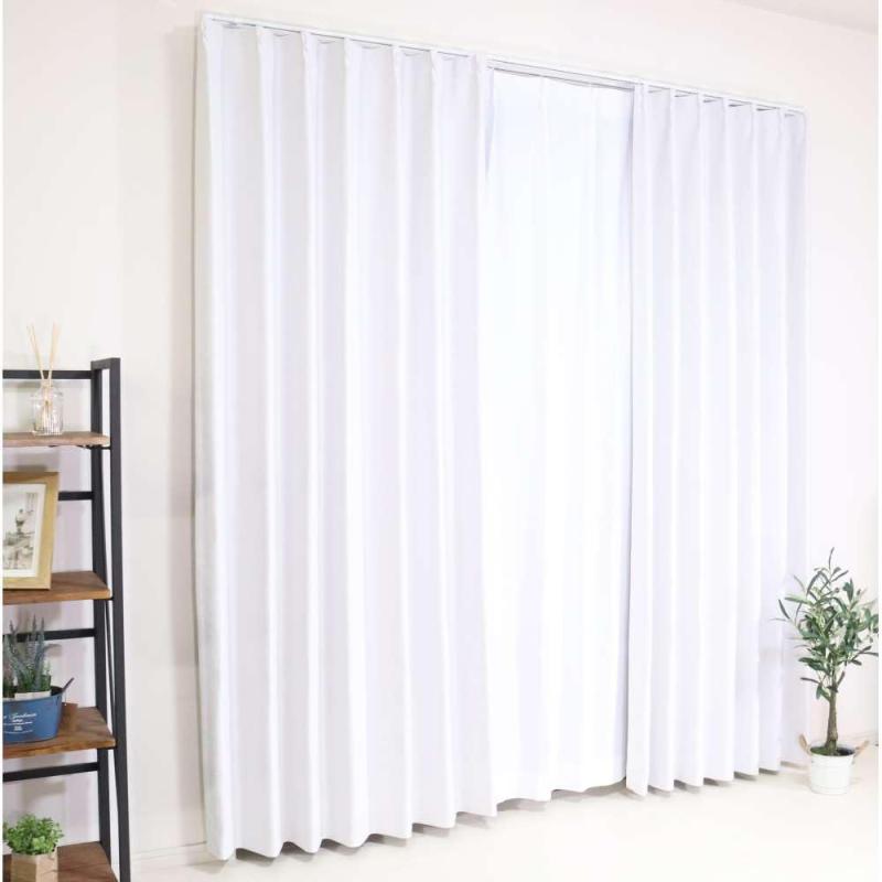 LIFELEX 防炎+遮光カーテン グレウス 100×135cm アイボリー●遮光率99.80％ ●材質：組成　ポリエステル100％ ●フック　ポリプロピレン ●形状記憶 ●洗濯機OK ●アジャスターフック：A　（フック入数14個） ●タッ...
