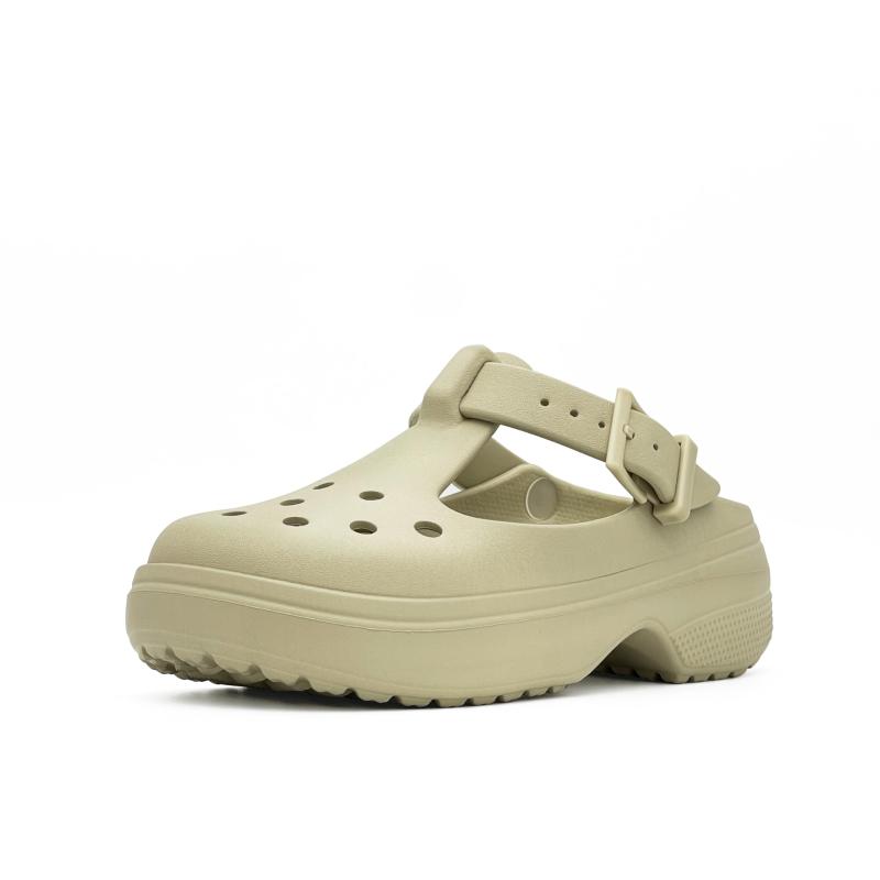 [WERVESS] クロッグ サンダル レディース 厚底 滑り止め EVA ファッション サンダル 外履き 軽量 滑り止め【素材】サンダルはEVA素材で作られており、足に優しく快適に歩き回れます。【ファッショナブルなデザイン】アッパーの空洞...