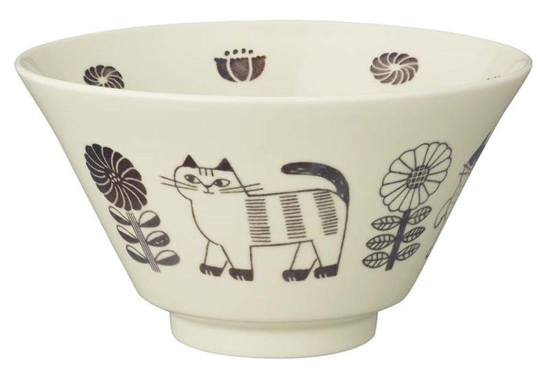 デコレコーポレーション fika どんぶり BR L TW-38644約φ168×h95