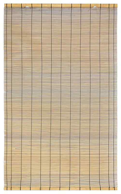 竹すだれ 炭火着色