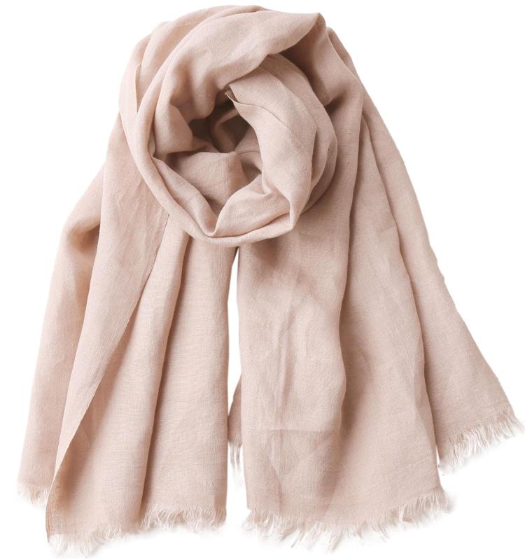 [Filomo] リネン ストール レディース 大判 UVカット 麻 薄手 紫外線対策 冷房対策✅【涼しいリネン】繊維の中でも最も通気性が高い素材のリネンを100%使用。汗をかいてもべた付かず、さらっとしているので暑い夏にも快適に『風をまと...