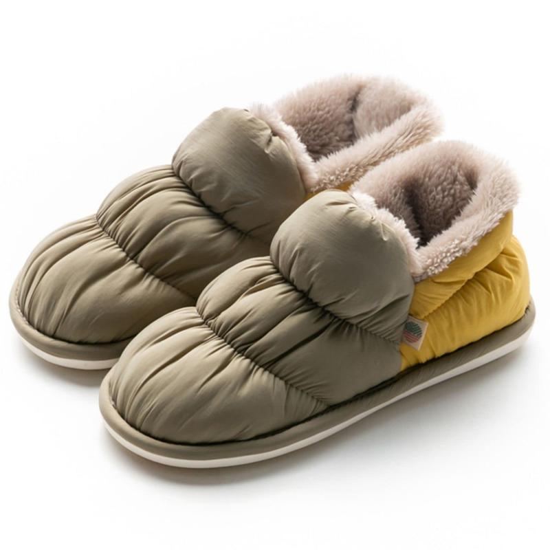 [Kozy More] ルームシューズ 暖かい もこもこ 冬 スリッパ 室内 あったか 滑り止め 軽くて 履き心地 冷え対策 レディース メンズ 防水 室内履き 北欧 おしゃれ…可愛いあったかルームサンダル、さっと履けて便利なスリッパタイプ...