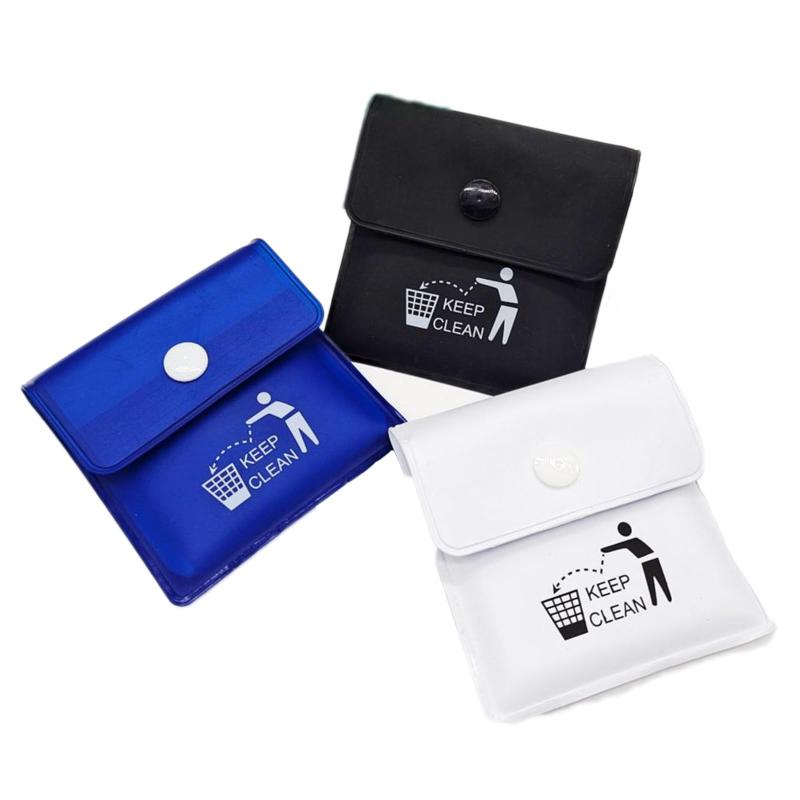 BaraRose 携帯灰皿 おしゃれ ポケット灰皿 3 枚入り 防水・耐火・耐高温 コンパクト折りたたみ式 収納ポーチ 3 色セット（黒＋青＋白） 軽量ポータブル 喫煙所・屋外用 (黒青白)【3 色セットのコンパクト携帯灰皿】黒・青・白の ...