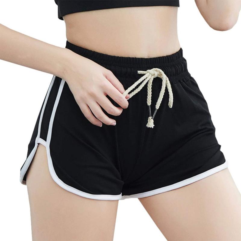 [silkcore] レディース ショートパンツ 綿ストレッチ スポーツ 可愛い 日常カジュアル ルーズ 柔らかい 通気性 多機能 無地 アウトドア フィットネス ショートパンツ heise-S