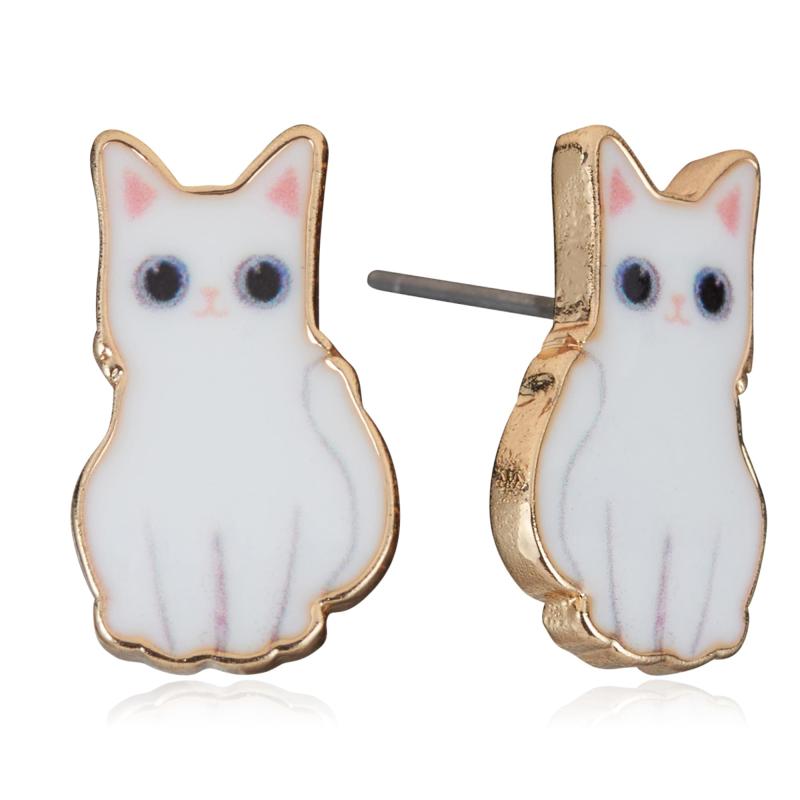 ankoROCK 猫ピアス商品の図柄はデザインの性質上、裁断箇所などにより1点1点微妙に異なります。お届けする商品が写真と若干異なる場合がございますが、必ず予めご了承下さい。