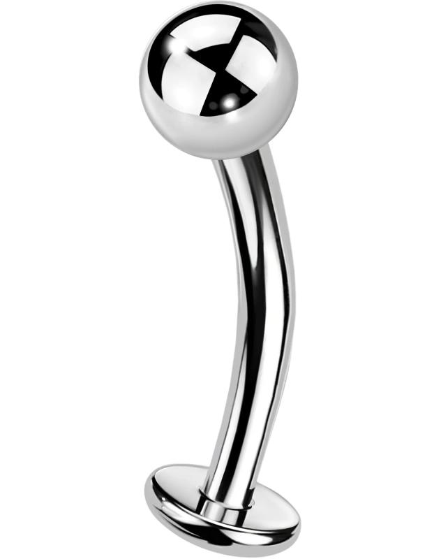 [OUFER] Navel Bar Piercing Jewellery Titanium Belly Button Ring 14G Navel Jewelry 10/12/14/16MM Internally Threaded Nave...