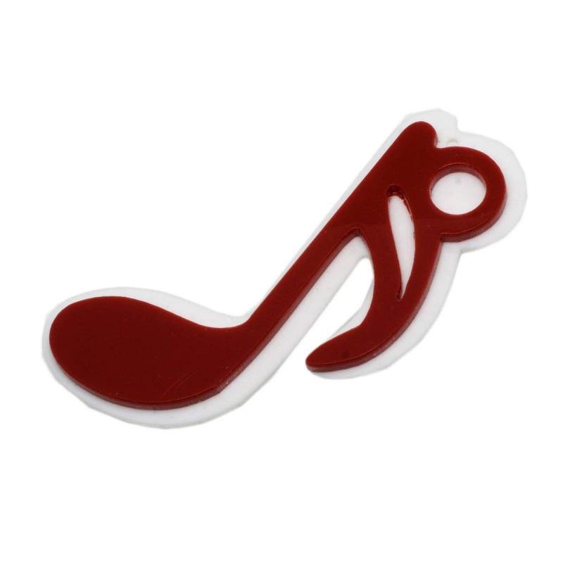 【ブローチ】 アクリル 音符 モチーフ チャーム ピン バッグ ;AMBRO-021【サイズ】約70mm×55mm【素材】アクリル　合金カラーにつきましては、ケータイ、パソコンのモニター環境により、異なって見える場合がございます。予めご了承...