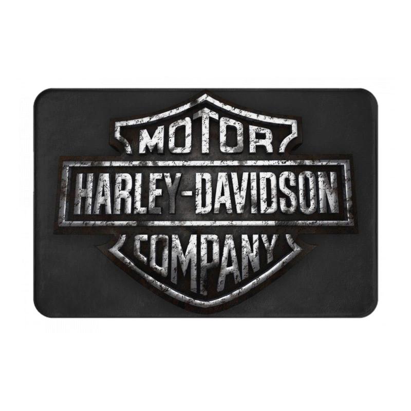 ハーレーダビッドソン 玄関マット 屋外 室内 屋内 ドアマット おしゃれ 滑り止め 洗える 速乾 吸水 丸洗い バスマット ふわふわ ドアマット 泥落としマット 浴室 台所 業務用 家庭用 40×60cmPattern: ハート柄Item ...