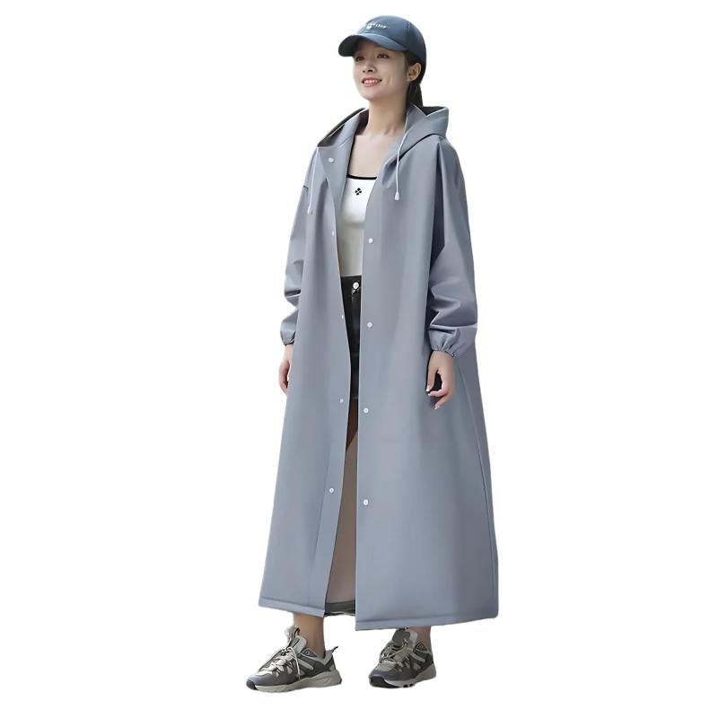 [DEVENTORZ] レインコート レディース メンズ レイン ポンチョ ロング 厚手 個装 大人 男女兼用 自転車 バイク 超撥水 雨具 雨合羽 防风 豪雨 梅雨対策 通勤 通学