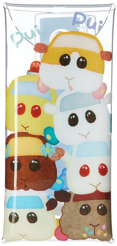 [Marimocraft] PUIPUIモルカー ポーチ 小物入れ 化粧ポーチ クリアマルチケース Lサイズ puipuimolcar0001タテ19cmxヨコ9cmxマチ1cm重量:60g