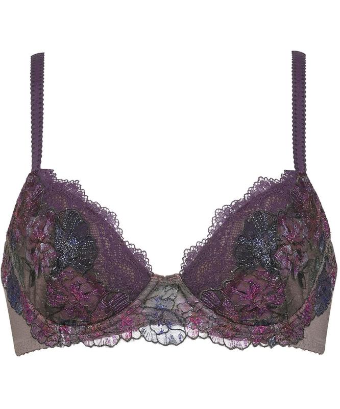 Wing/Wacoal(ウイング/ワコール) ブラジャーWing Lesiage ふっくらまる胸 カップ肌側綿混素材 【2760シリーズ】ペアショーツあり PB2760レディース胸ふっくら、エアリーな花々のやさしい幸福感に満たされて華やかな...