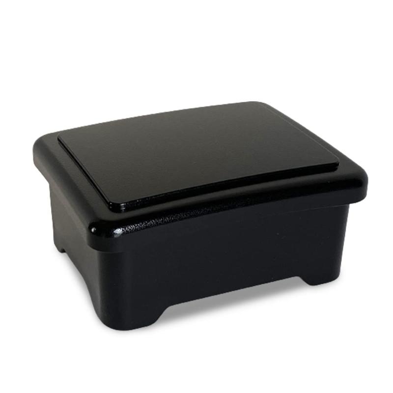 J-kitchens 鰻重箱 日本製 鰻 器 うな重 重箱 食洗機対応 耐熱 新新光月丼重 黒ゆず天目 内朱塗 鰻 (うなぎ) 重箱 16.4cm ×13.2cm ×8cm （94）生産国：日本材質：耐熱ABS樹脂（食器洗い機使用可能、食器...